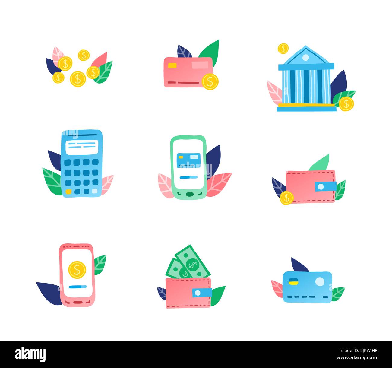 Money transaction, online banking service, mobile payments and ...