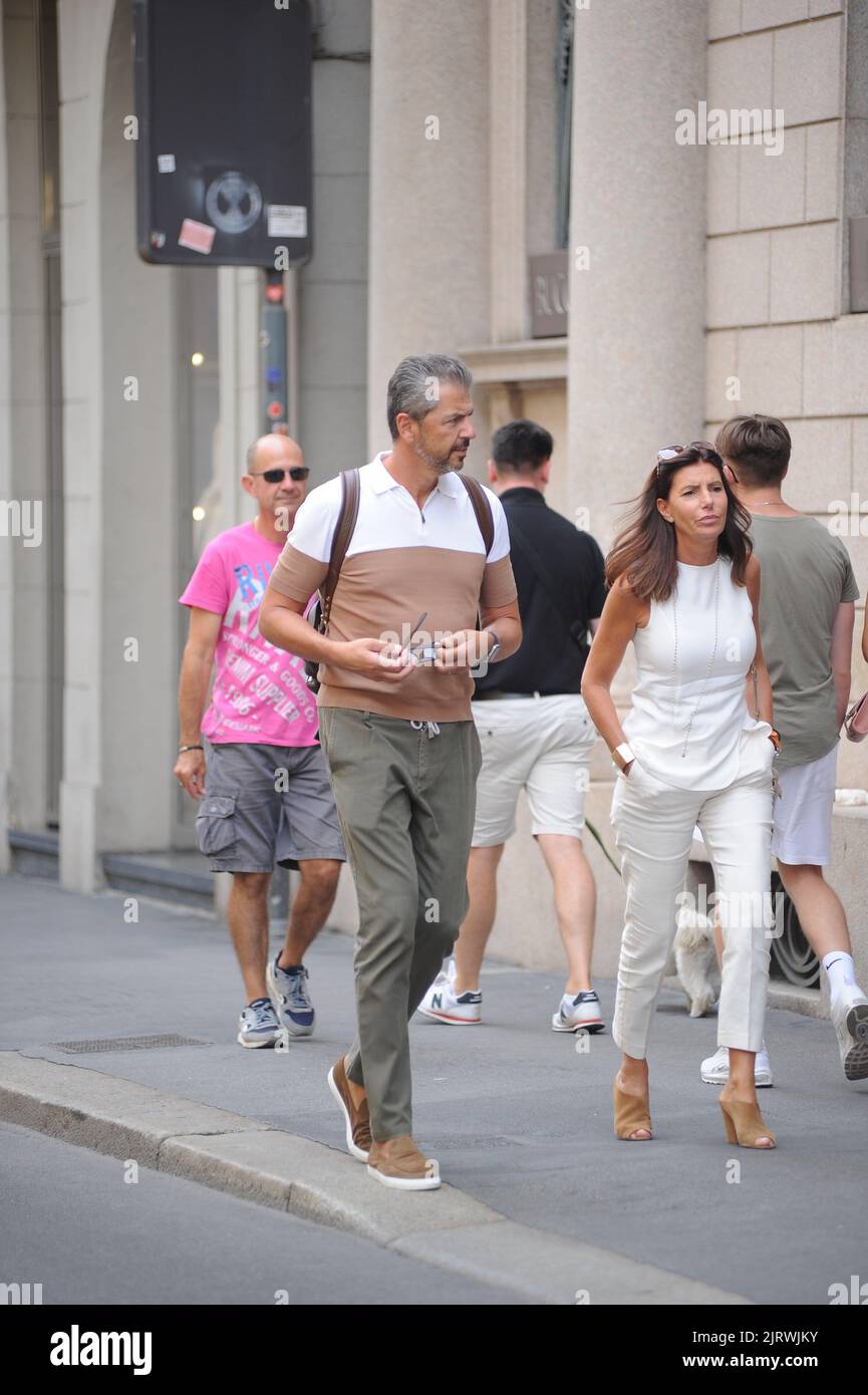 Milan, Italy. 26th Aug, 2022. Milan, 26-08-2022 Andrea Berton, 2 ...