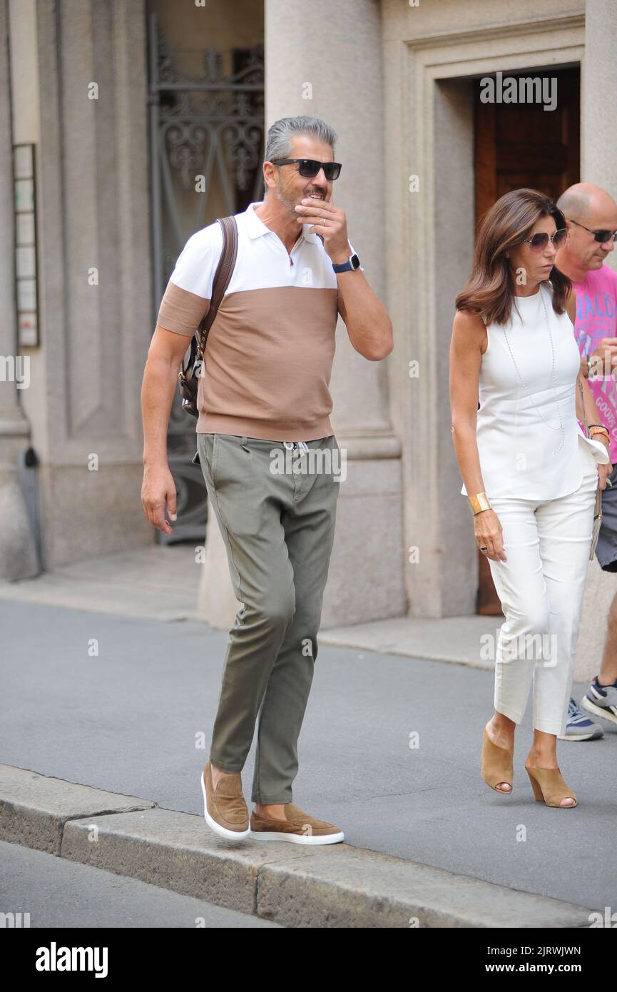 Milan, Italy. 26th Aug, 2022. Milan, 26-08-2022 Andrea Berton, 2 ...