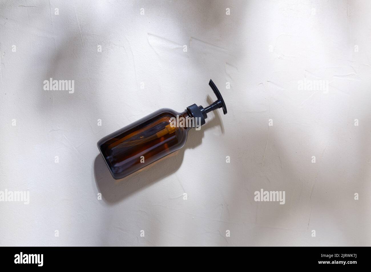 bottle of shower gel or liquid soap with dispenser Stock Photo - Alamy