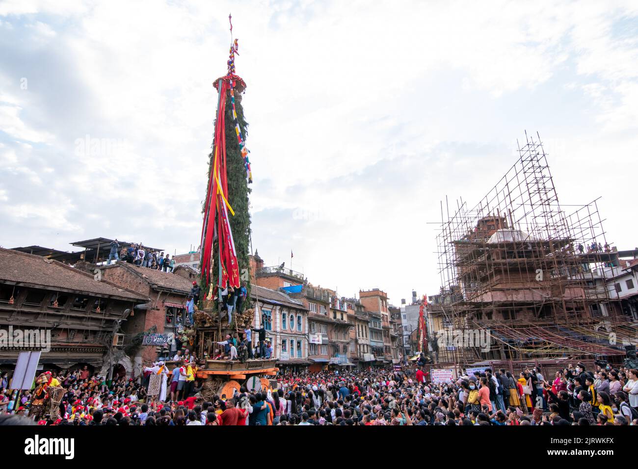 Rato Machhindranath Jatra, Nepal Stock Photo - Alamy