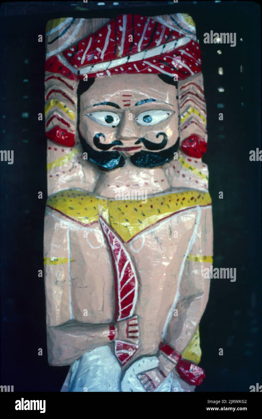 Plaque of Dwarpal, (Door Keeper), India Stock Photo - Alamy