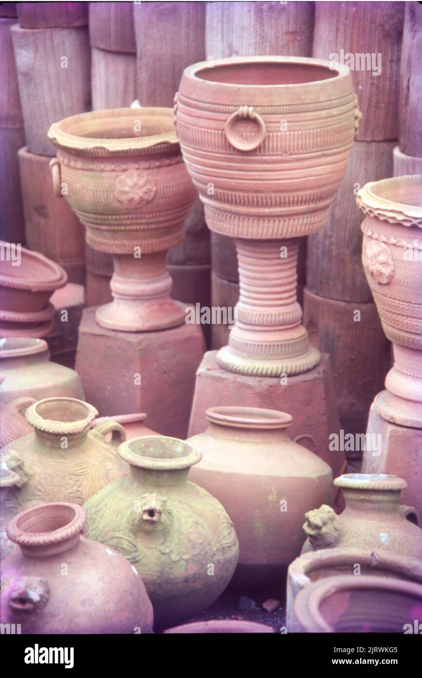 Pottery of Different Kinds, India Stock Photo - Alamy