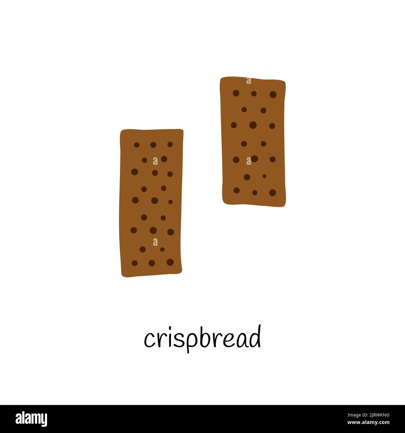 Swedish crispbread Stock Vector Images - Alamy