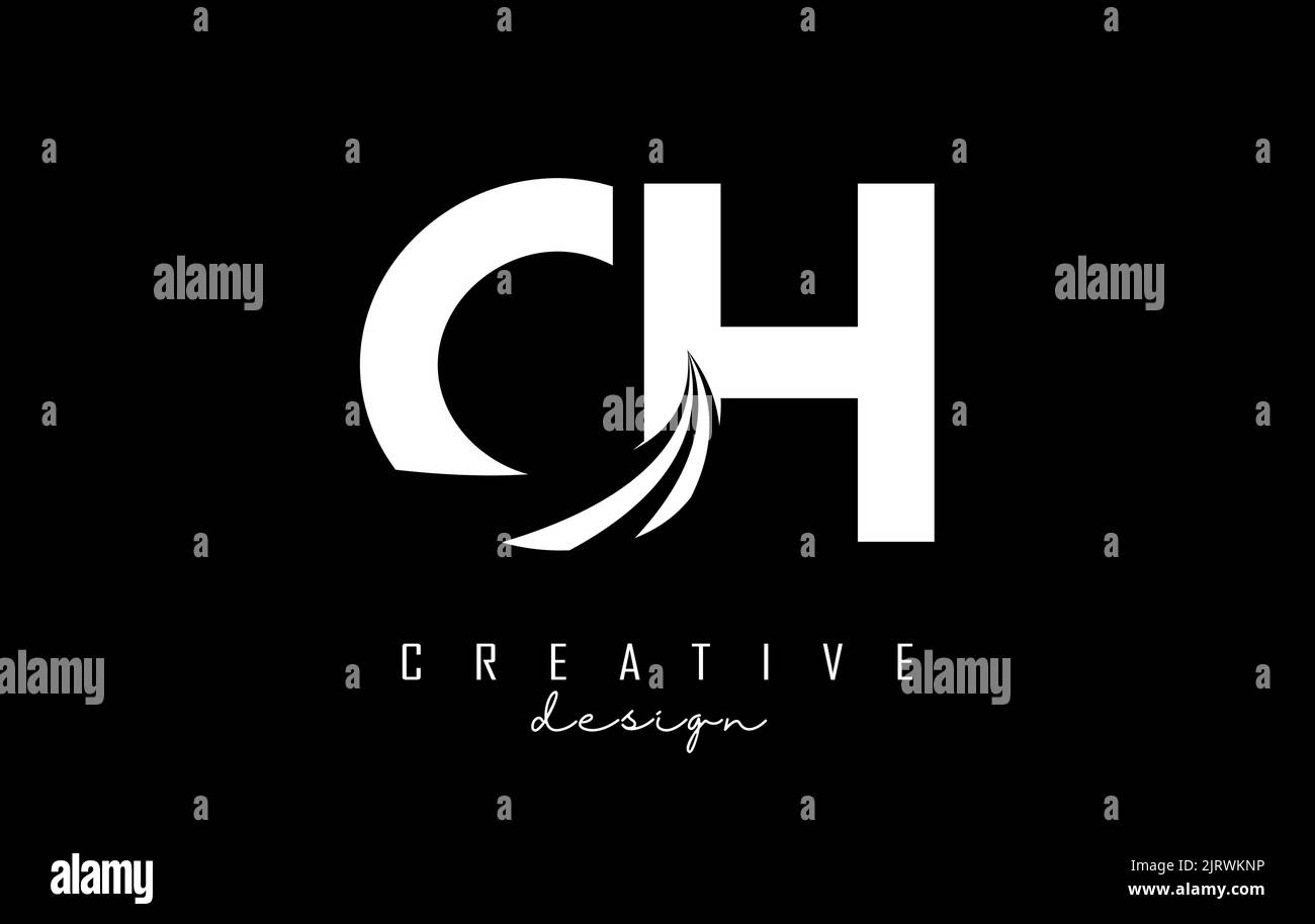 C h logo Stock Vector Images - Alamy