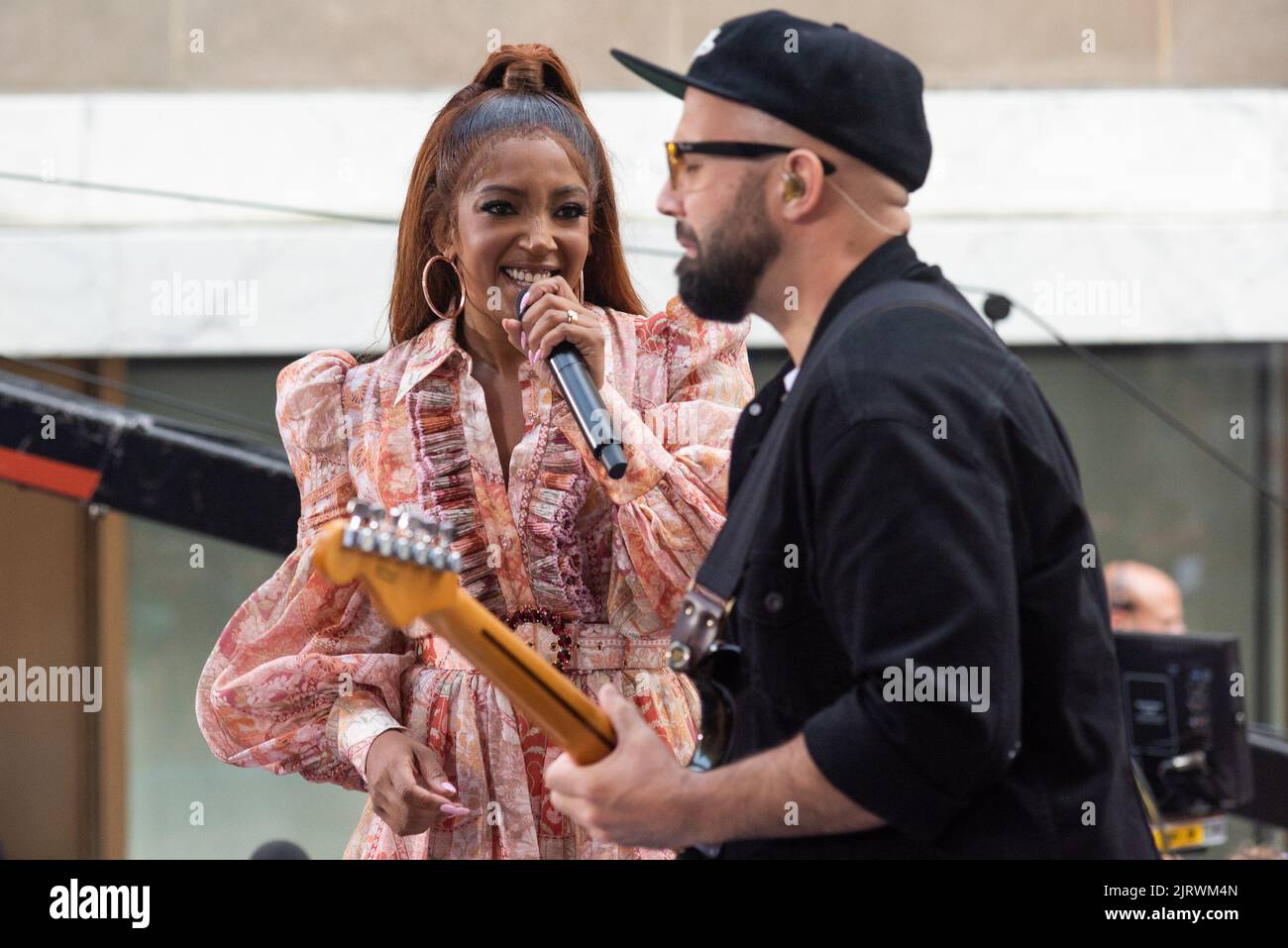 New York, USA . 26th Aug, 2022. Country music artist Mickey Guyton ...
