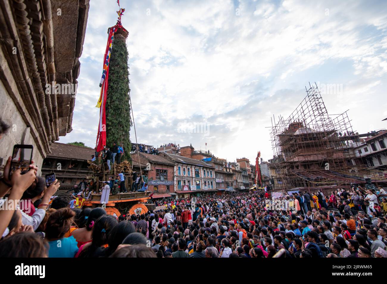 Rato Machhindranath Jatra, Nepal Stock Photo - Alamy