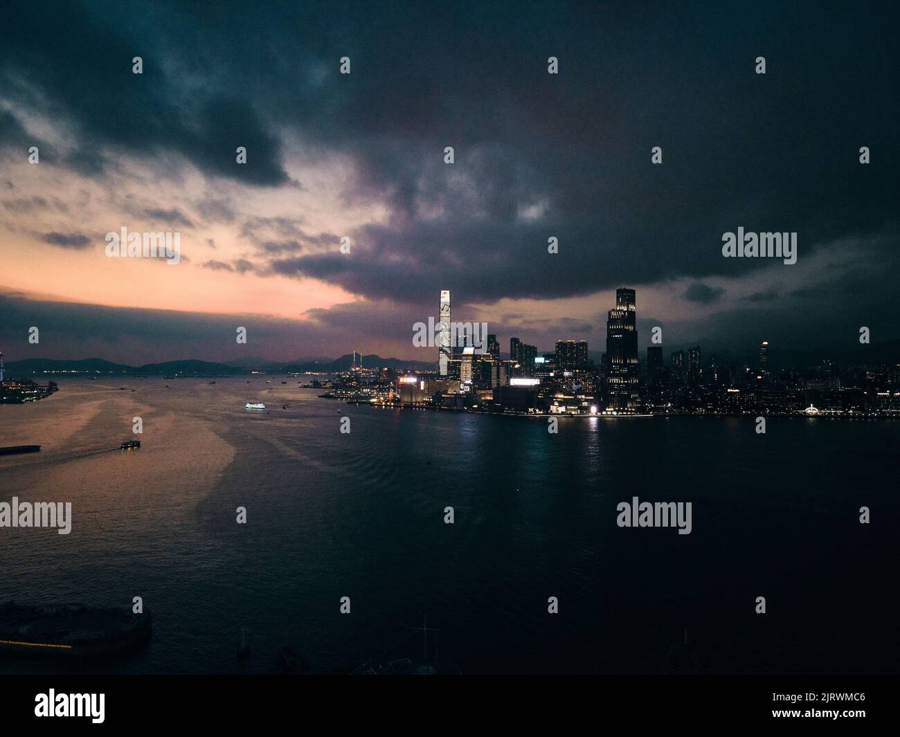 Downtown victoria aerial hi-res stock photography and images - Alamy