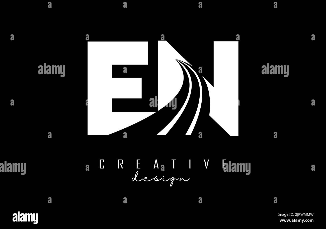 E n logo Stock Vector Images - Alamy