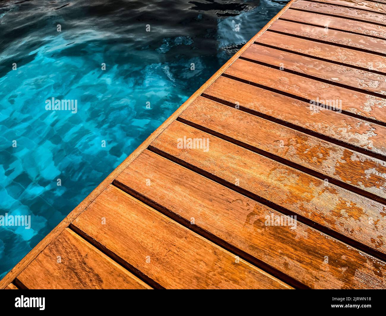 Pool wood floor texture texture hi-res stock photography and images - Alamy