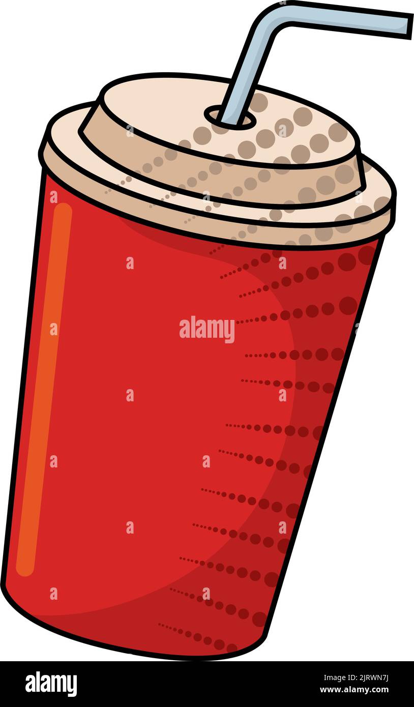 Isolated soda fast food vector illustration Stock Vector Image & Art ...