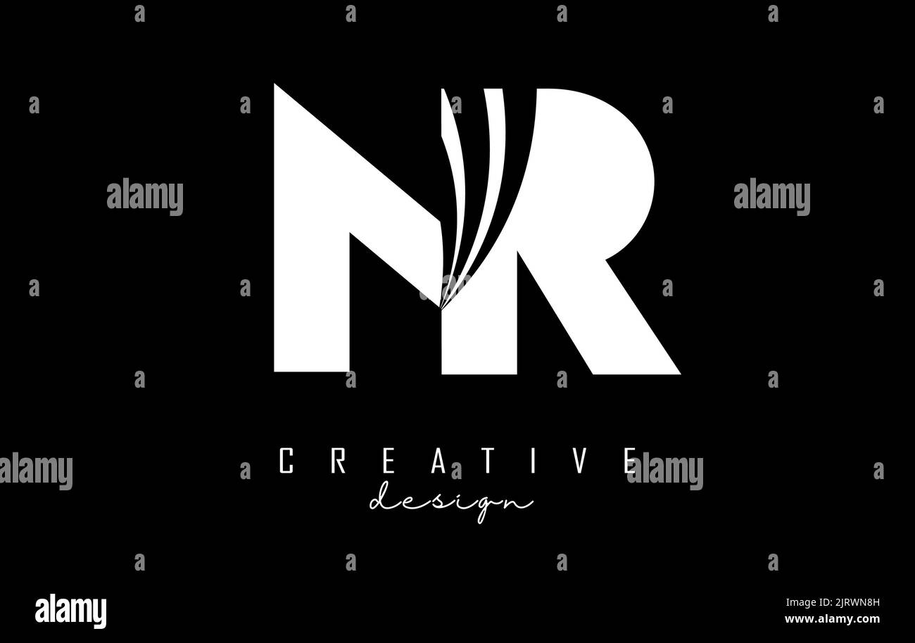 N r logo Stock Vector Images - Alamy