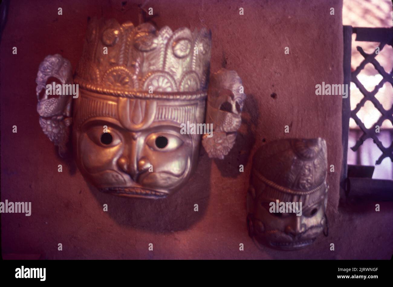 Lord hanuman mask hi-res stock photography and images - Alamy