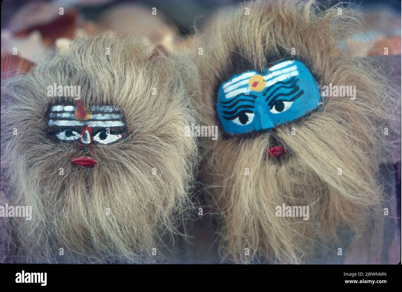 Indian masks from coconut shells hi-res stock photography and images ...
