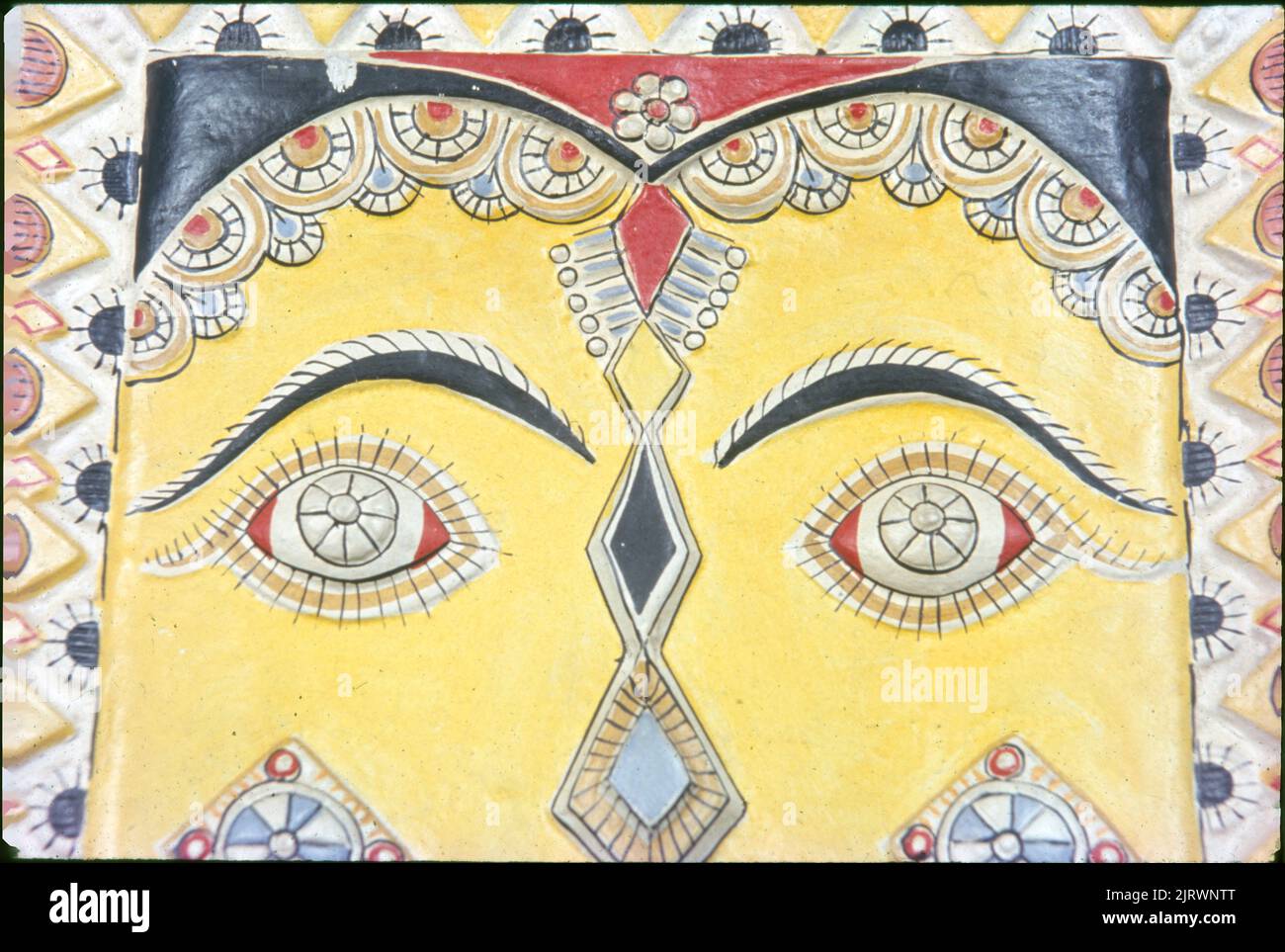 Mask of Goddess, India Stock Photo - Alamy