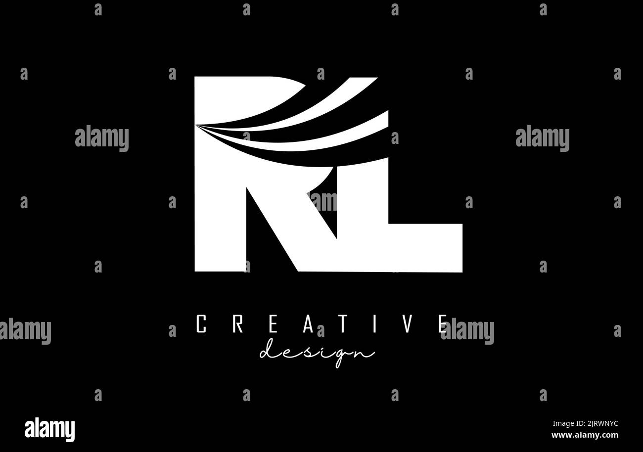 Rl letters Stock Vector Images - Alamy