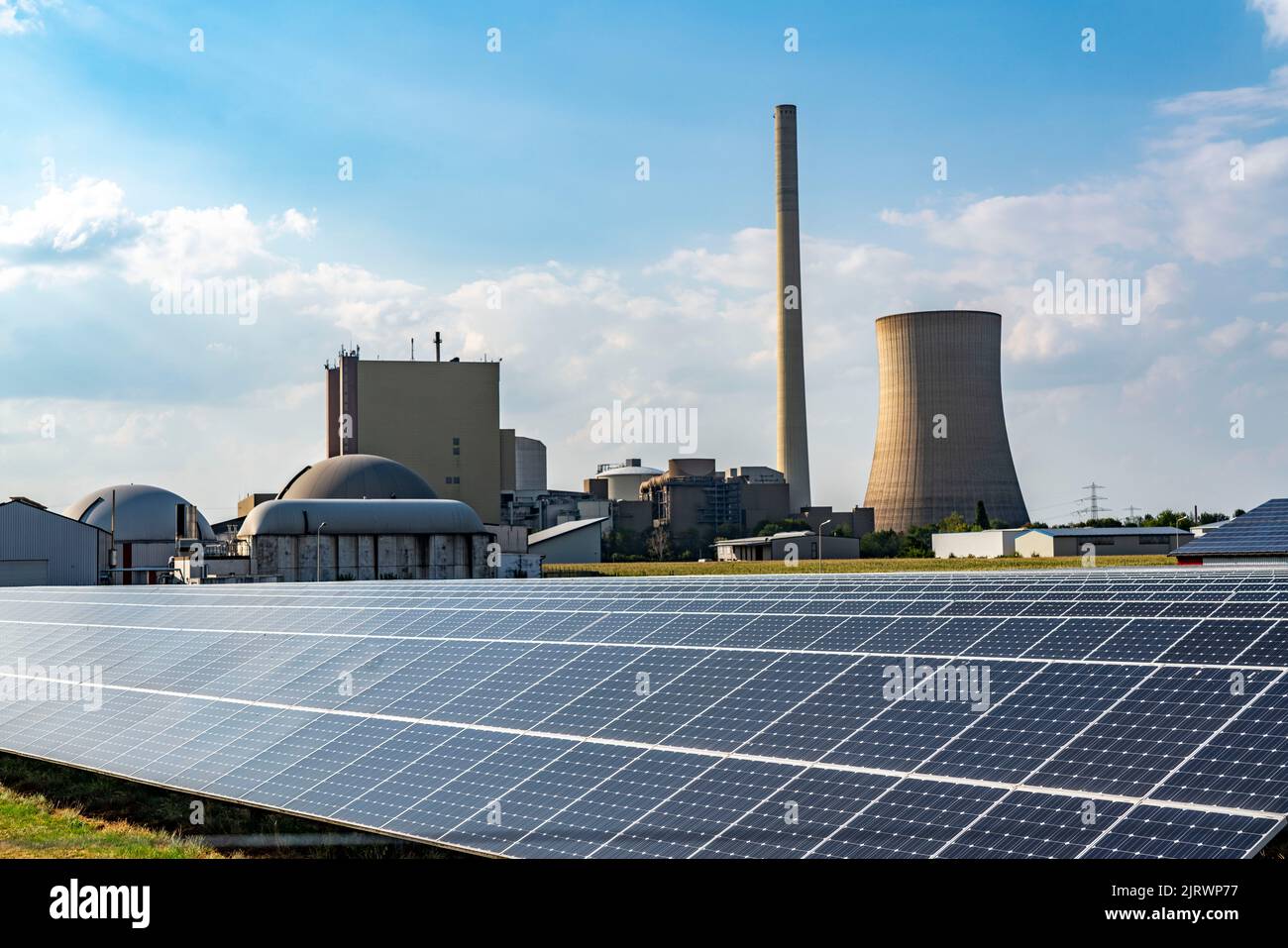 The Heyden power plant, coal-fired power plant, which was shut down in ...