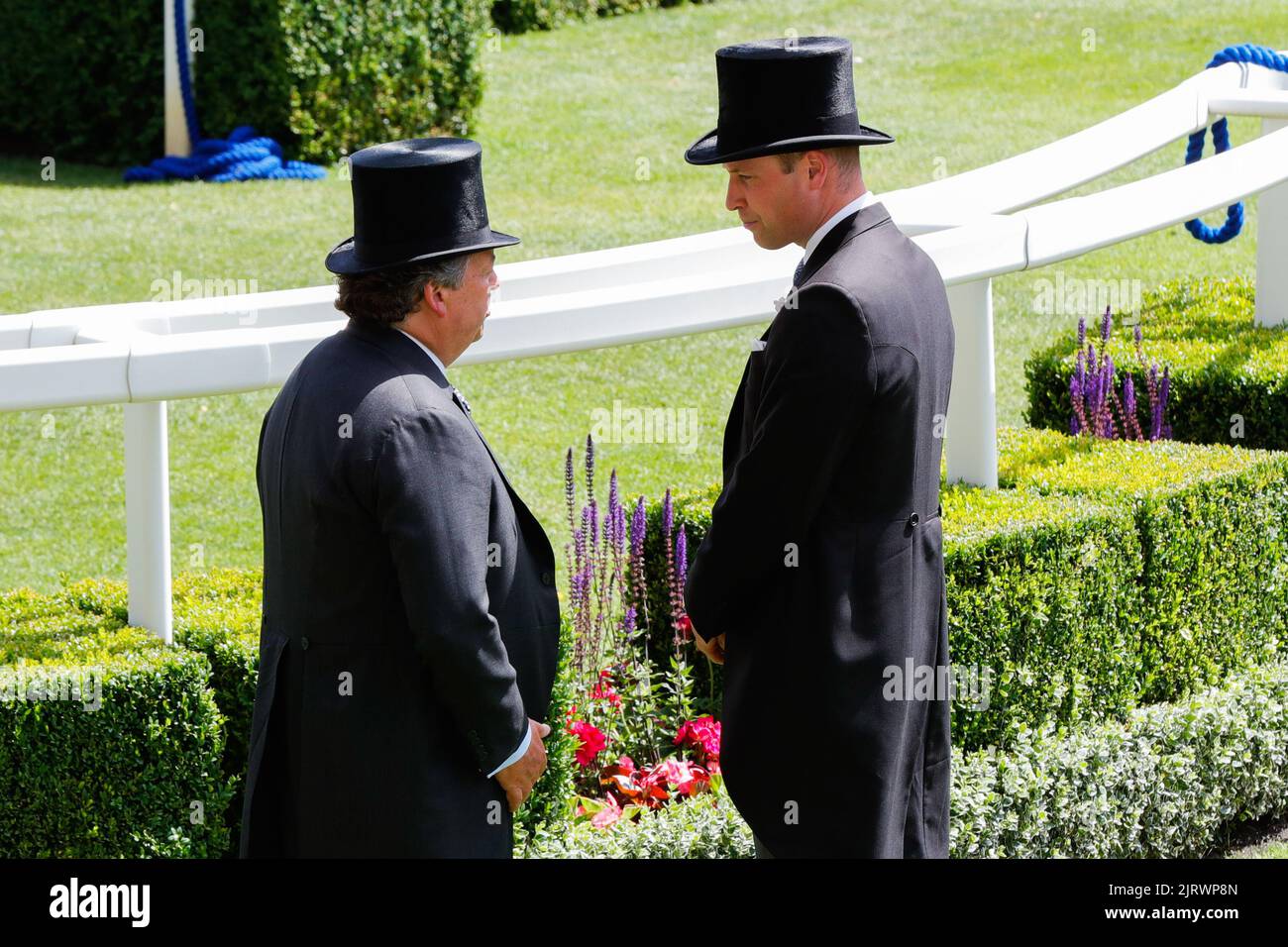 Ascot, UK. 25th Aug, 2022. Prince William attend Royal Ascot 2022. The ...