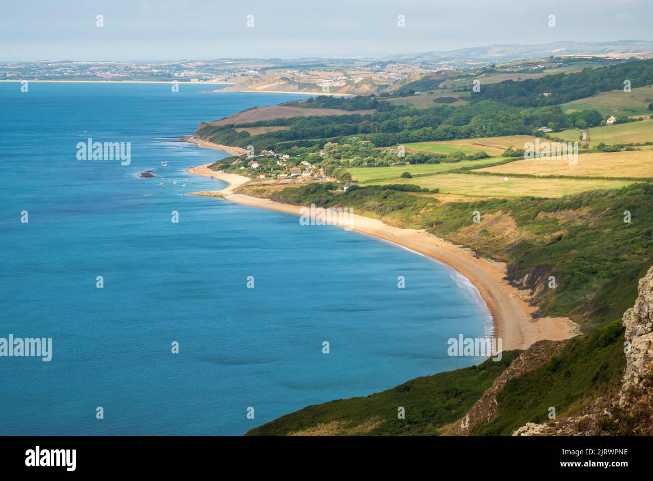 Ringstead Bay and beach, Dorset, England, UK Stock Photo - Alamy