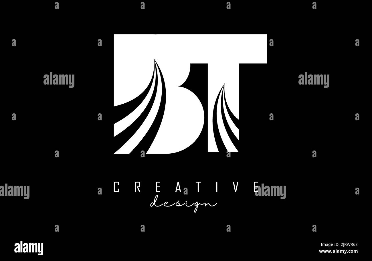 Letter t b logo Black and White Stock Photos & Images - Alamy