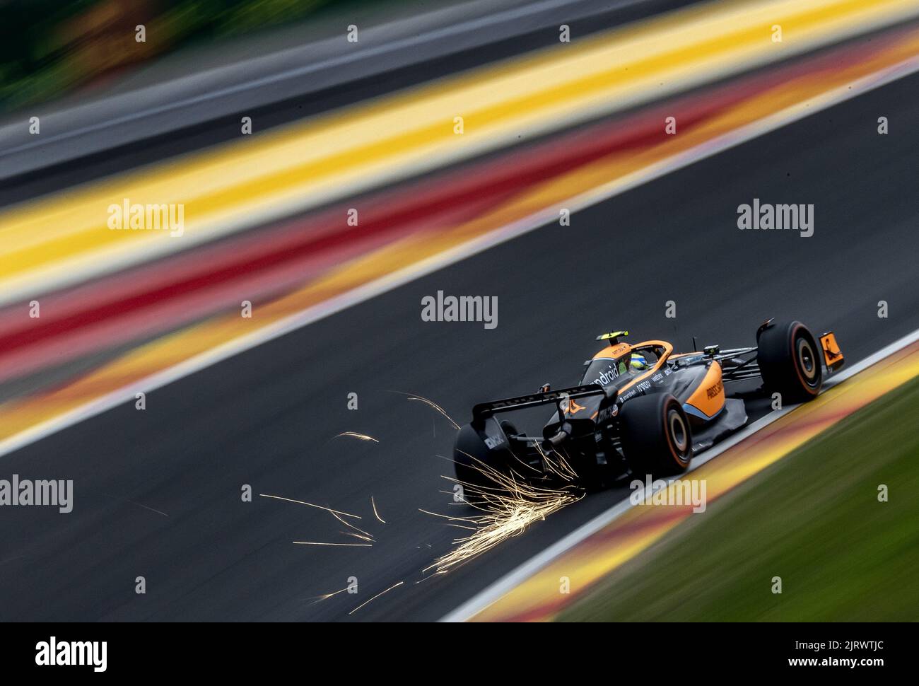 2022-08-26 17:42:52 SPA - Lando Norris (4) with the McLaren MCL36 ...