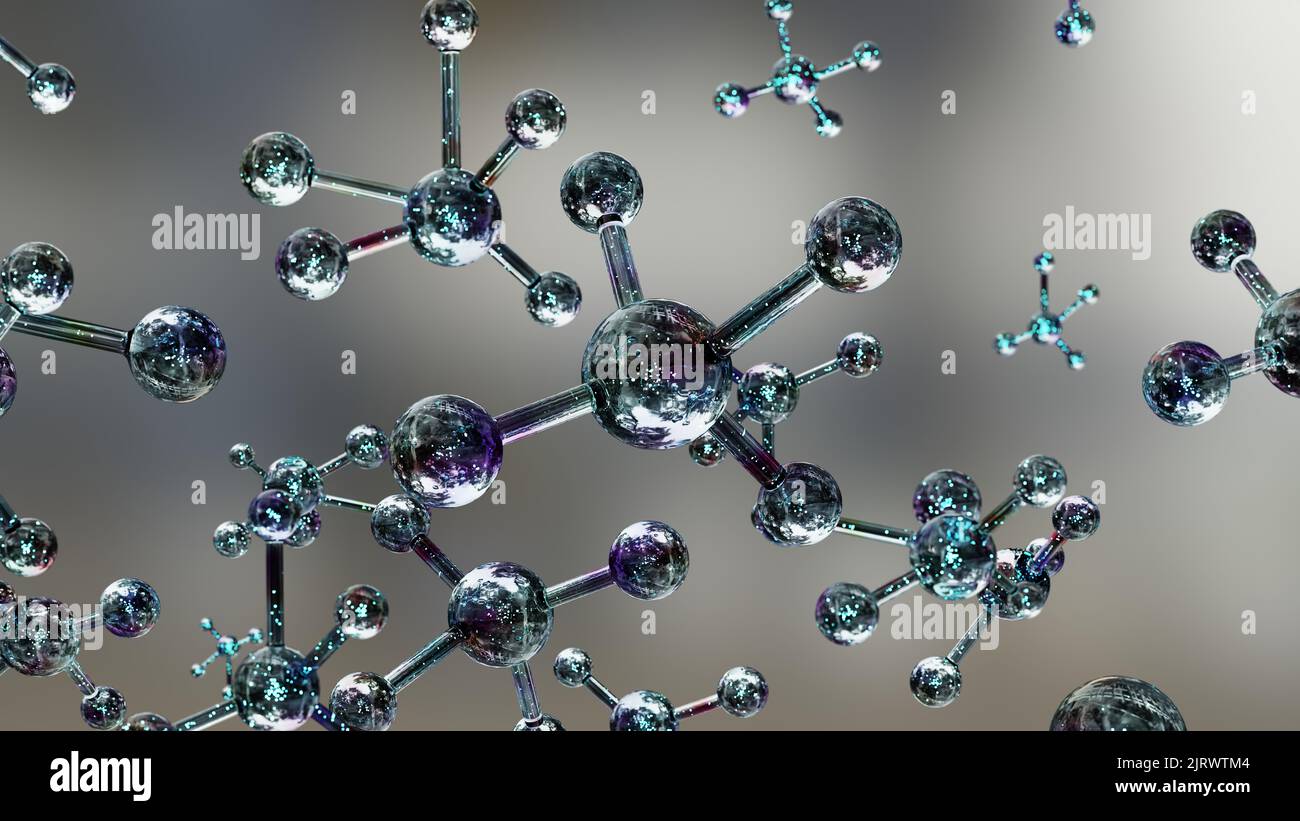 Oxygen molecules microscope hi-res stock photography and images - Alamy