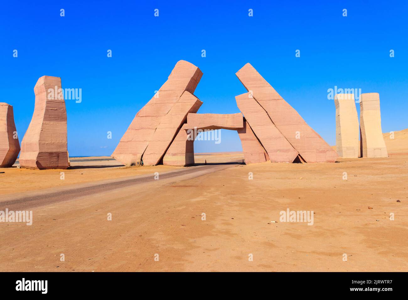 Gate of Allah in Ras Mohammed national park, Sinai peninsula in Egypt ...