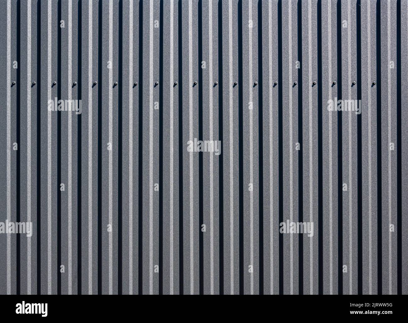 The texture of a professional sheet or corrugated metal sheet as an ...