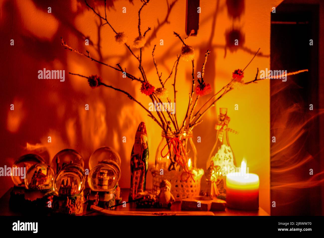 Fire shadow hi-res stock photography and images - Alamy