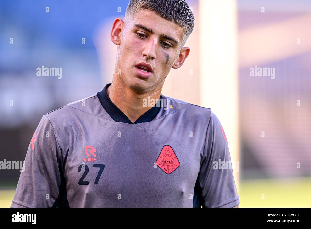 VELSEN-ZUID, NETHERLANDS - AUGUST 26: Jonathan Mulder of Telstar prior ...