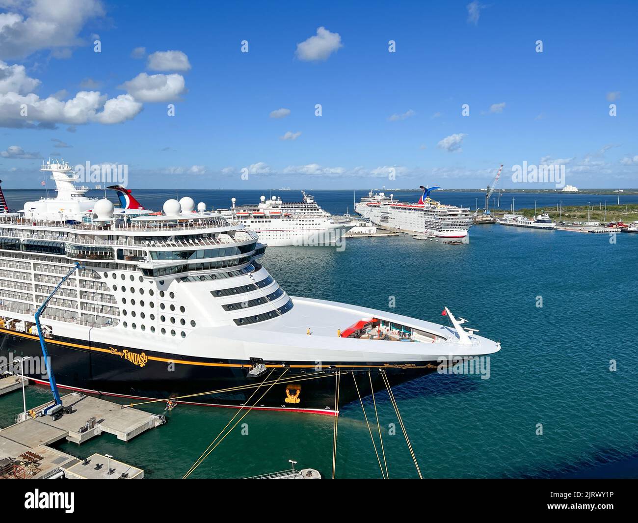 Orlando, FL USA - January 8, 2022: The Disney Fasntasy, Carnival ...