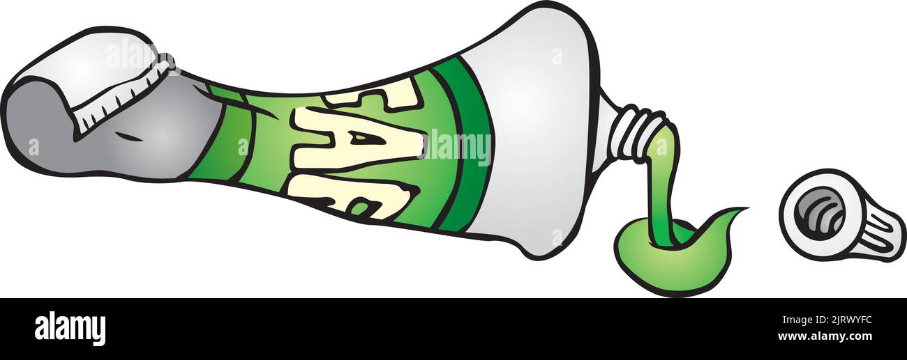 Tube of paint Stock Vector Image & Art - Alamy