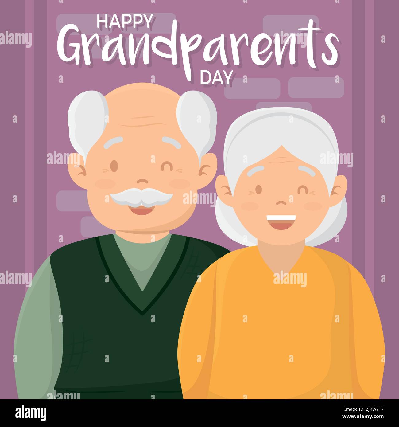Grandchild horizontal Stock Vector Images - Alamy