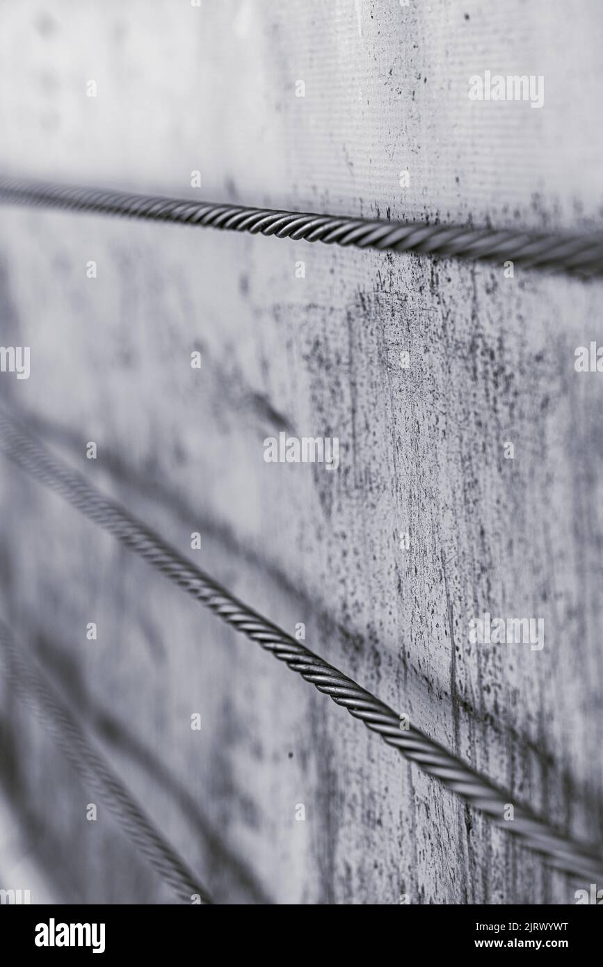 White industrial wall hi-res stock photography and images - Alamy