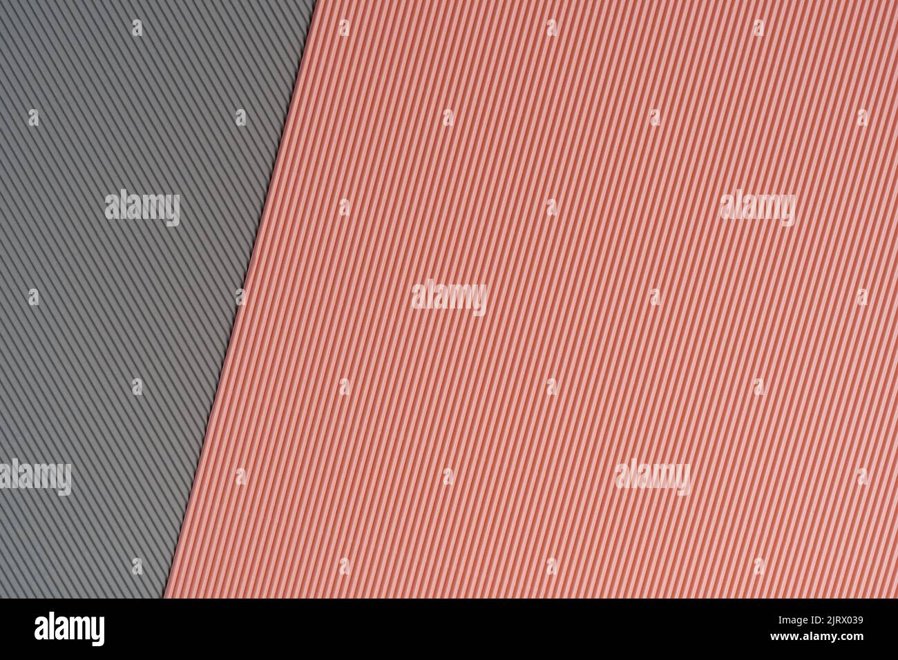 Gray and pink two tone color paper background with stripes. Abstract ...
