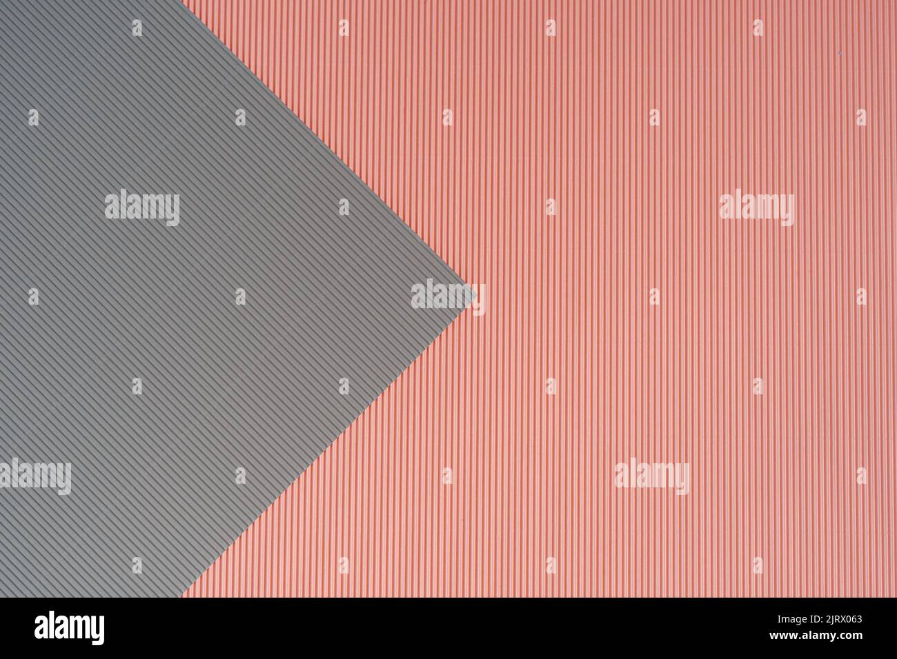 Gray and pink two tone color paper background with stripes. Abstract ...