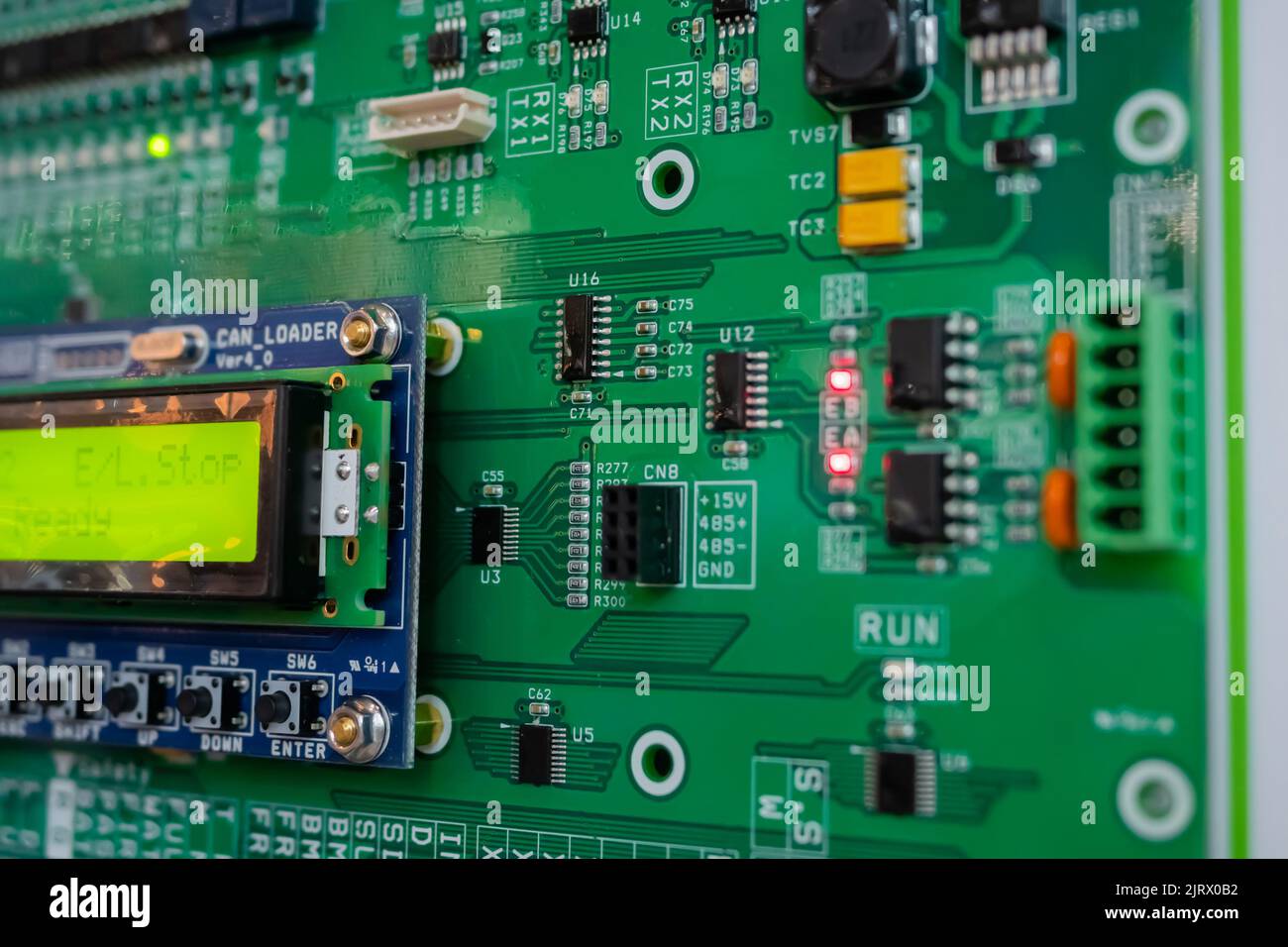 Printed circuit board - pcb for elevator with display module at lift ...