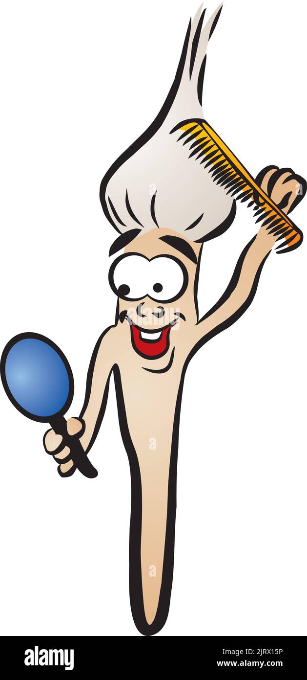 Brush comb mirror Stock Vector Images - Alamy