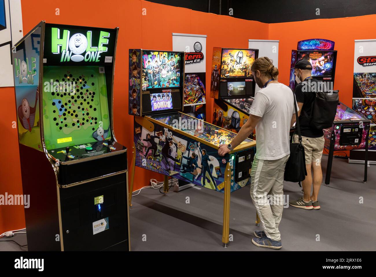 Cologne, Germany. 24th Aug, 2022. Gamescom 2022: Gamescom Retro Area ...
