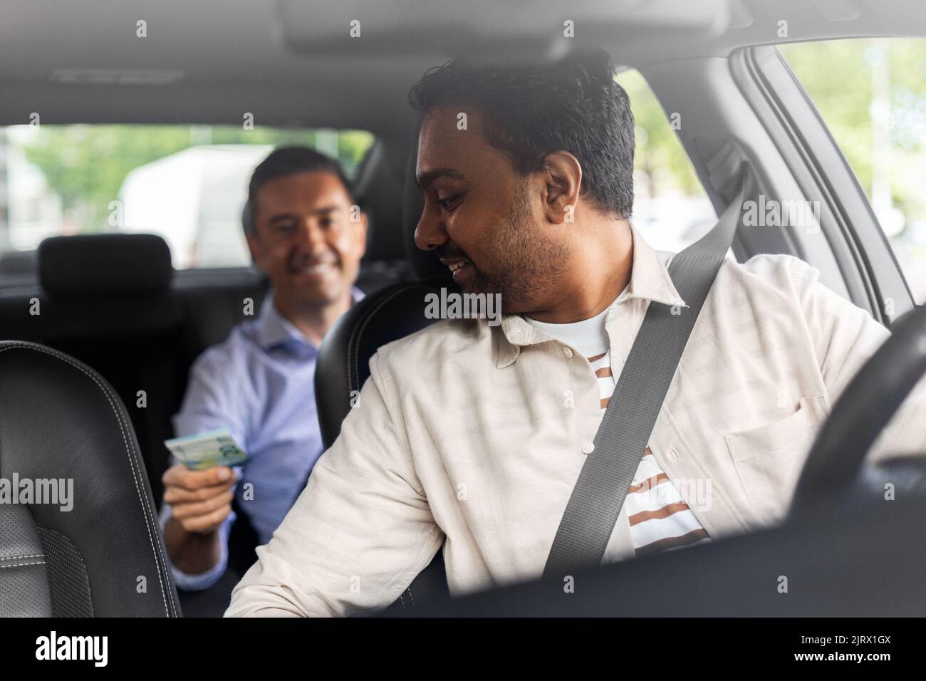 Hispanic man male driver passenger service hi-res stock photography and ...