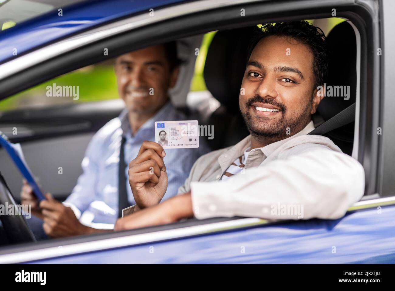 Indian learner driver hi-res stock photography and images - Alamy