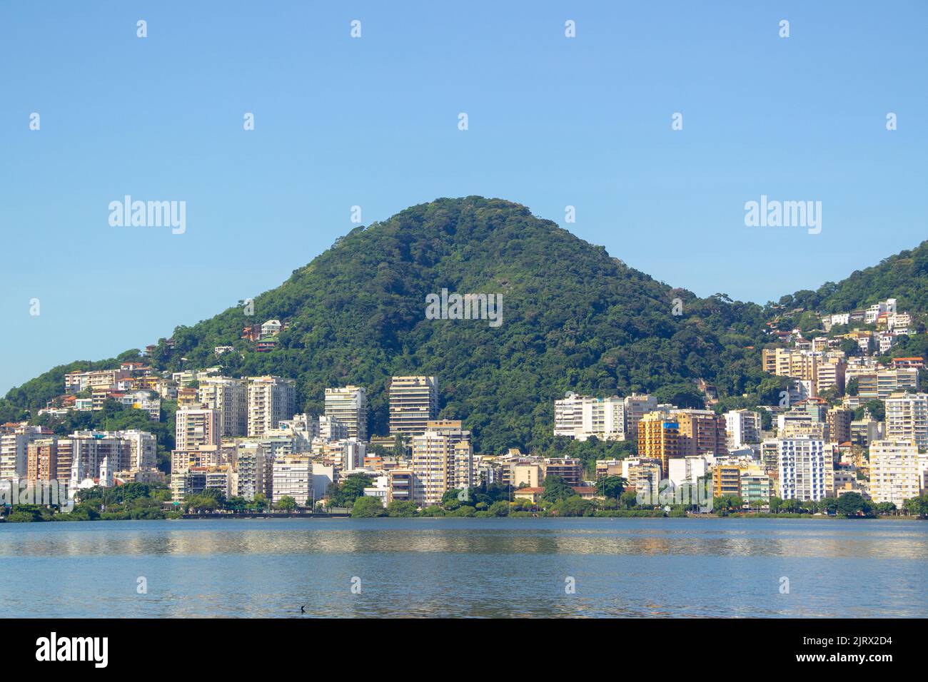 Lagoon Rodrigo de Freitas in rio de Janeiro Brazil Stock Photo - Alamy
