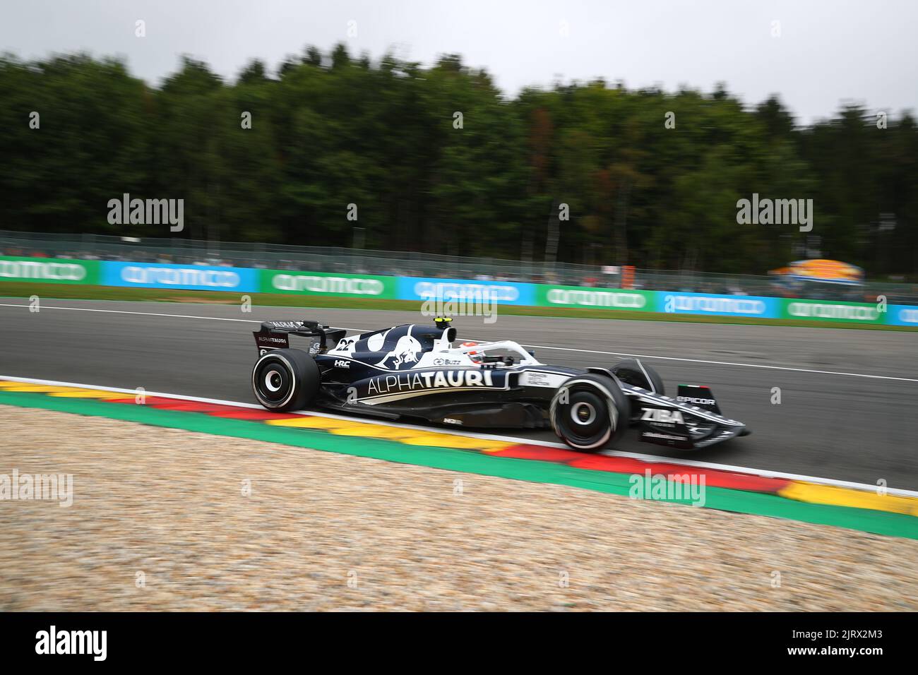 #22 Yuki Tsunoda Alpha Tauri Honda during the Belgian GP, 25-28 August ...