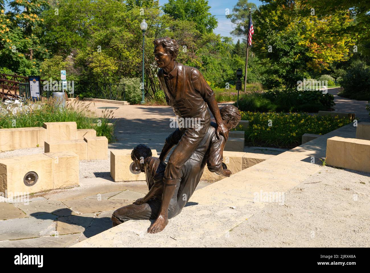 Lockport, Illinois - United States - August 23rd, 2022: Lincoln in ...