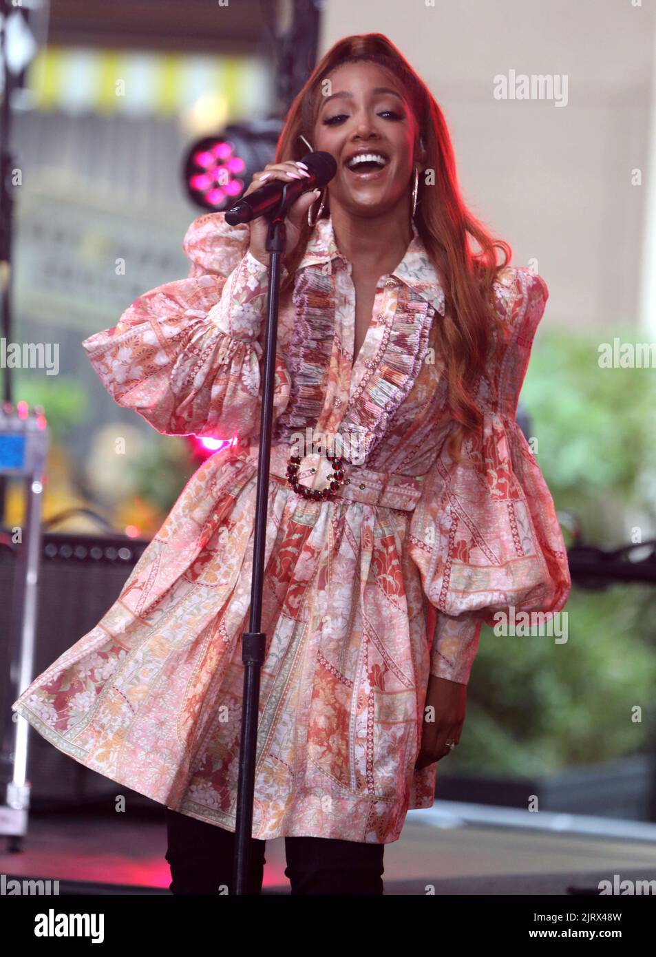 August 26, 2022, New York, New York, USA: Singer MICKEY GUYTON performs ...