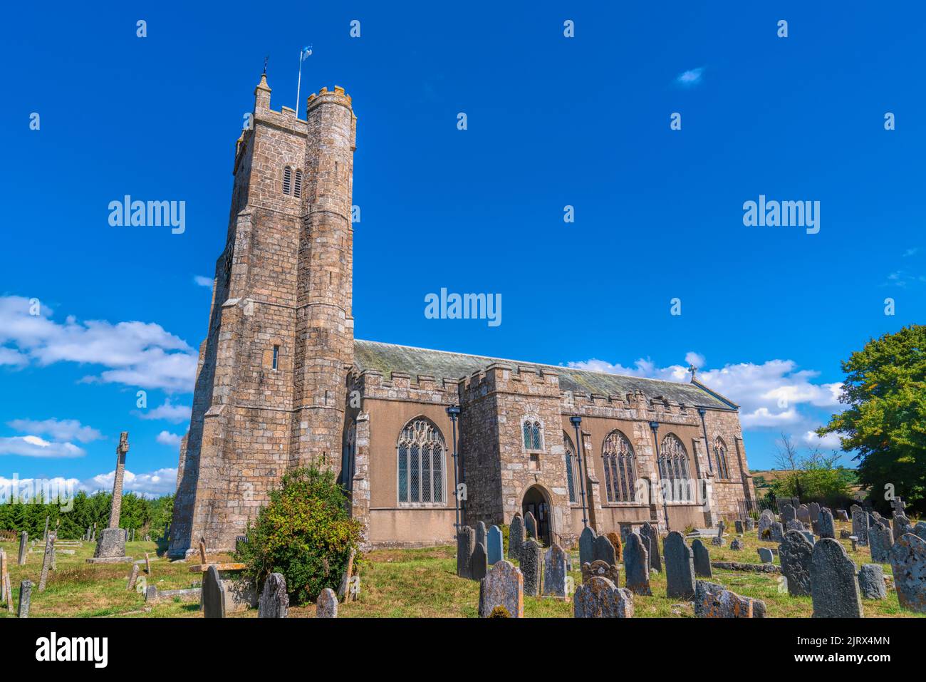 Moretonhampstead church St Andrews Dartmoor Devon England UK ...