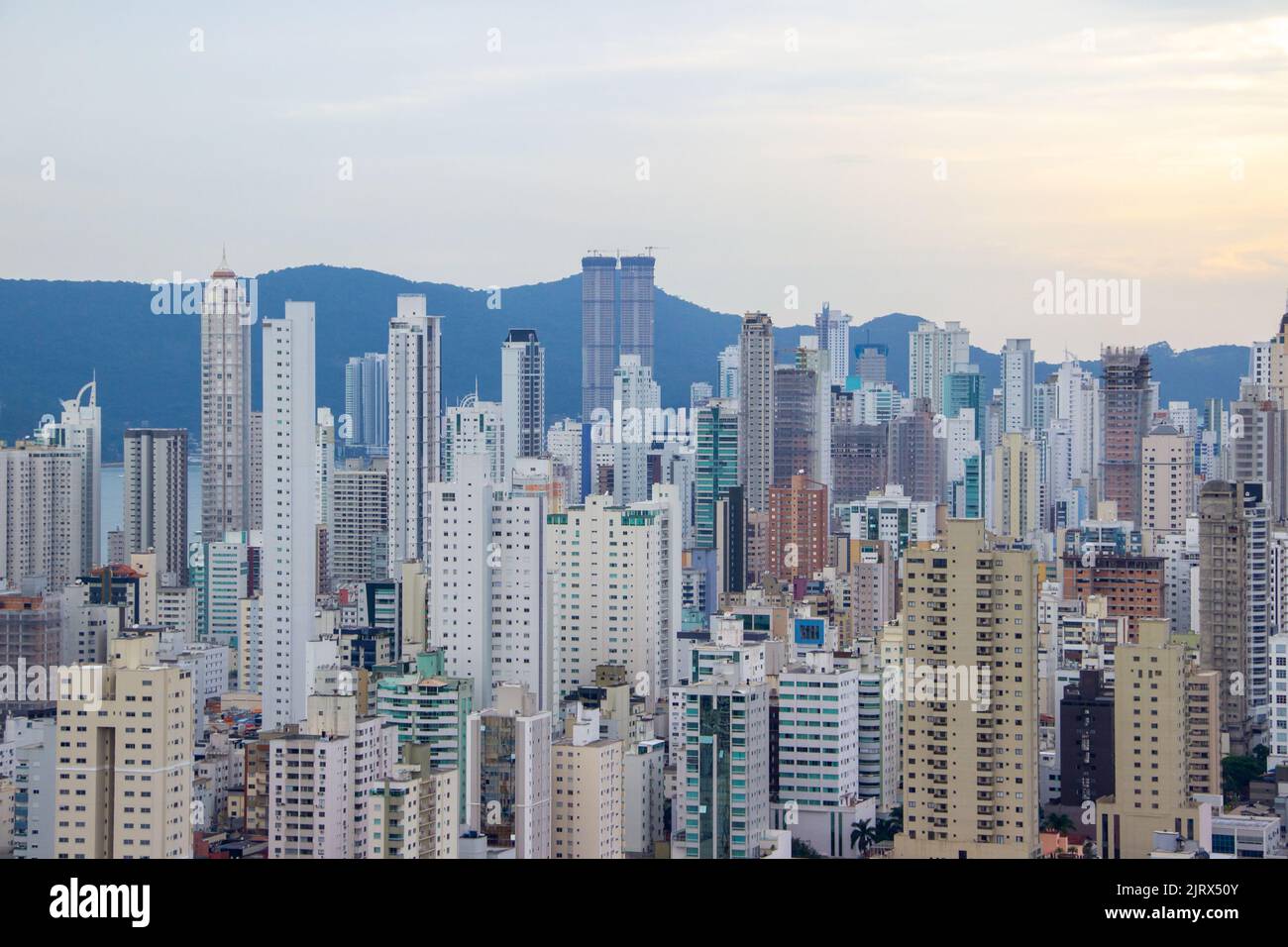 of the city of Balneario Camboriu in Santa Catarina in Brazil. Known as ...