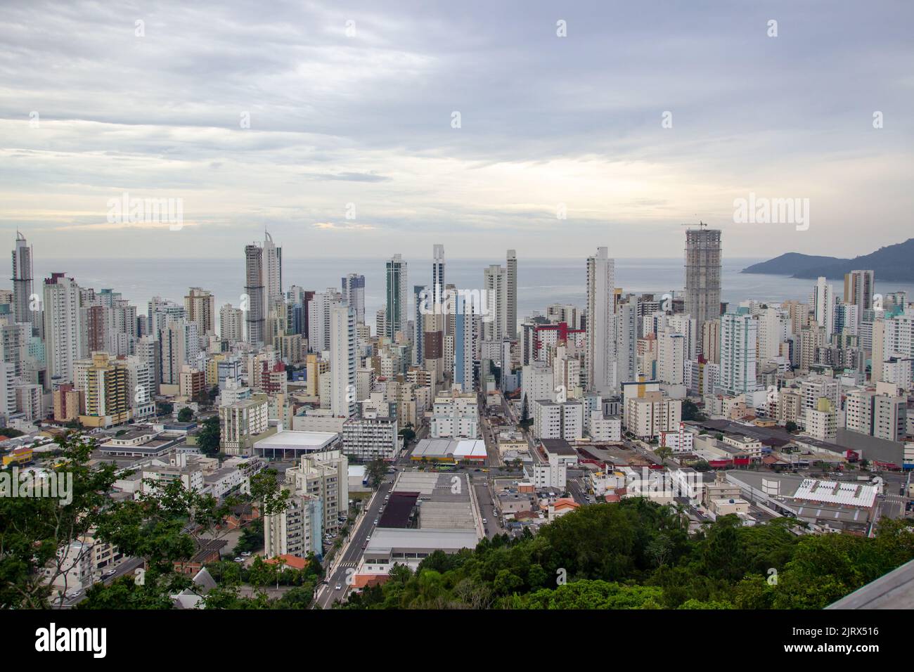 of the city of Balneario Camboriu in Santa Catarina in Brazil. Known as ...