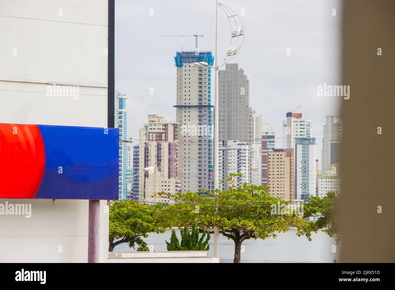 of the city of Balneario Camboriu in Santa Catarina in Brazil. Known as ...