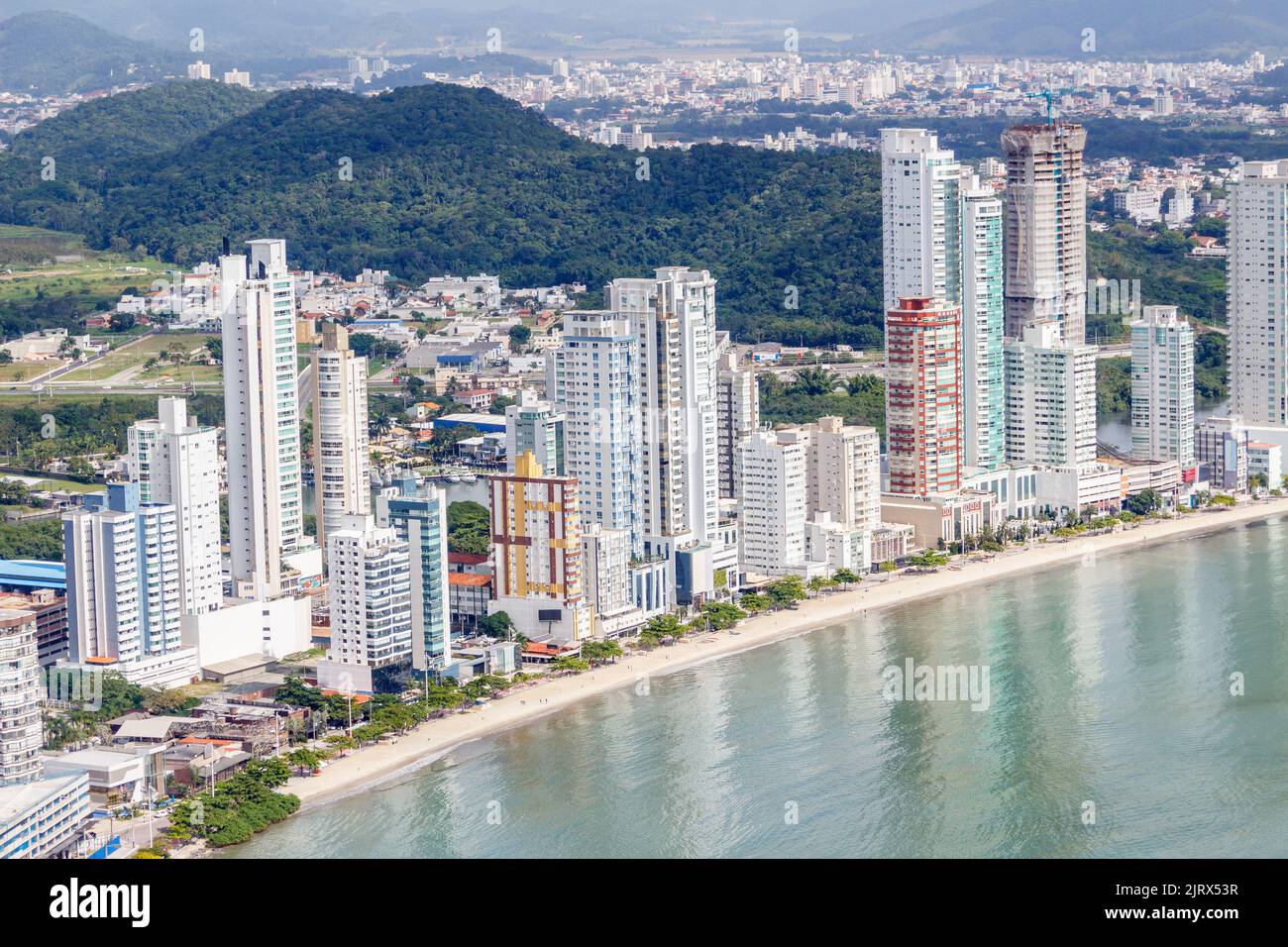 of the city of Balneario Camboriu in Santa Catarina in Brazil. Known as ...